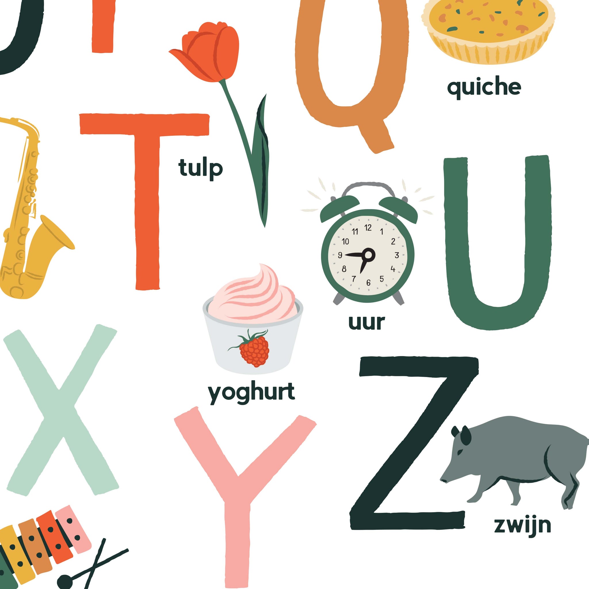 Dutch Alphabet Logos
