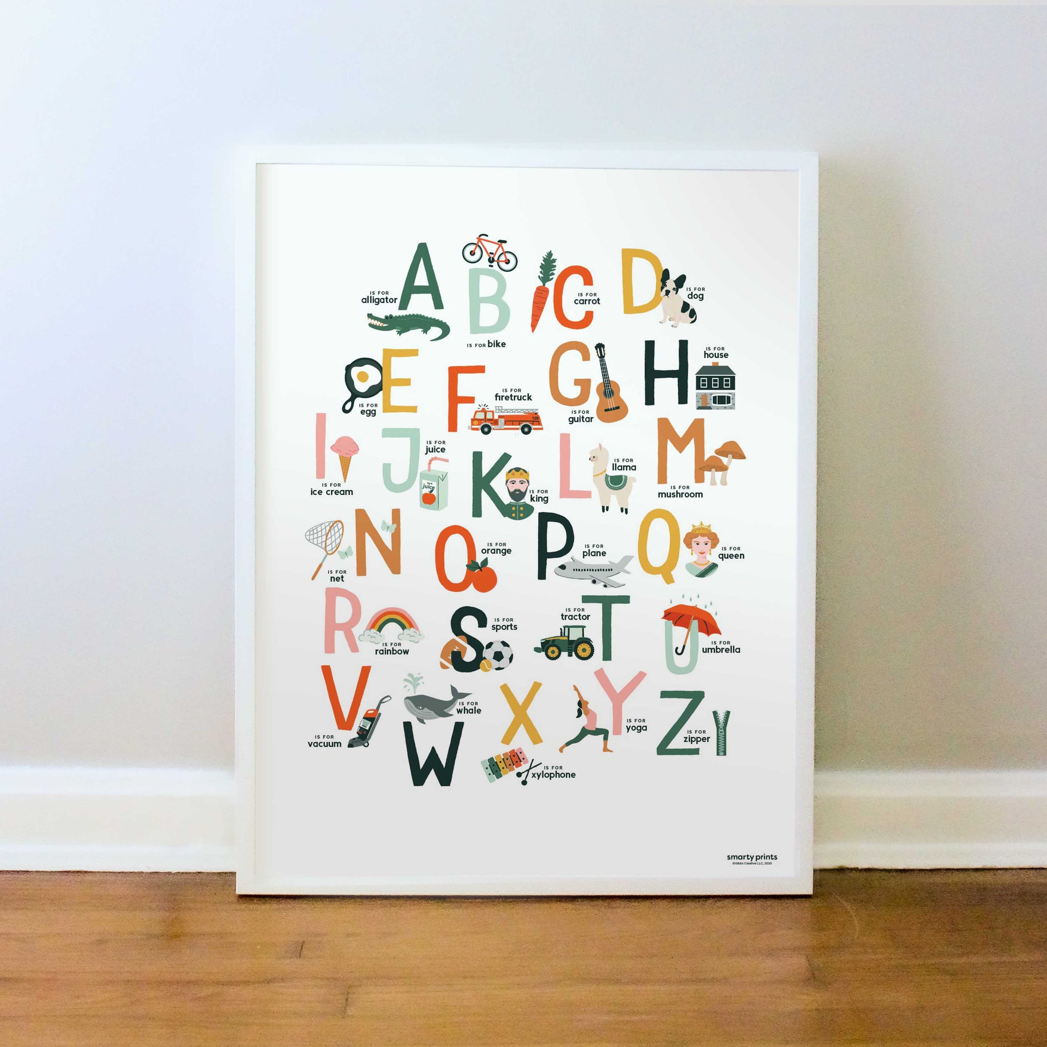 Alphabet Wall Poster